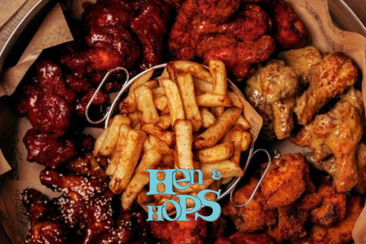 Hen & Hops Wing Keg & Beer - Purple Tiger Party
